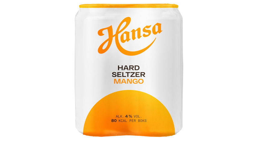 Hansa Hard Seltzer Mango | 4 x 0.33l - foodora.no