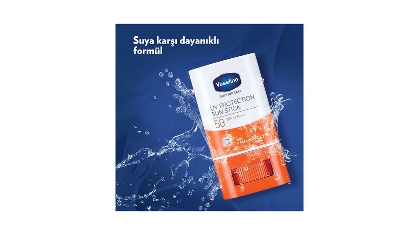 Vaseline Sunscreen Stick SPF50+ 15 g - yemeksepeti.com