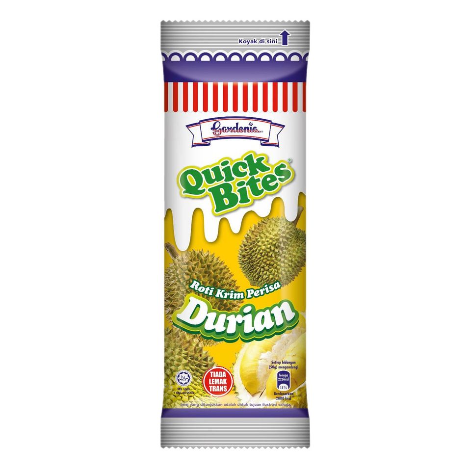 Gardenia Quick Bites Durian 50g delivery near you | foodpanda Malaysia