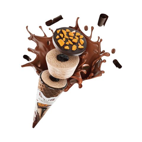 Savoy Discone Ice Cream Coffee with Hot Chocolate Fudge 110ml delivery ...