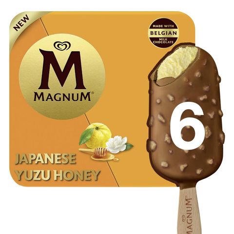 Magnum Yuzu Honey Mini Ice Cream Multipack 6 x 50ml delivery near you ...