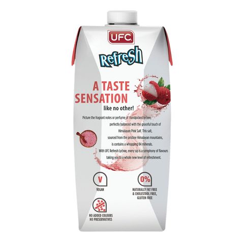 UFC Refresh Lychee with Himalayan Salt 500ml delivery near you in ...