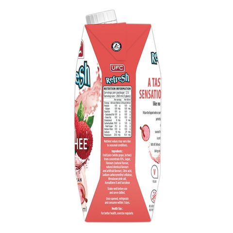 UFC Refresh Lychee with Himalayan Salt 500ml delivery near you in ...
