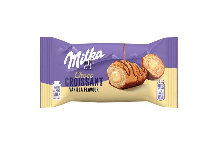 Milka Choco croissant vaníliaízű töltelékkel 50 g order online - foodora.hu