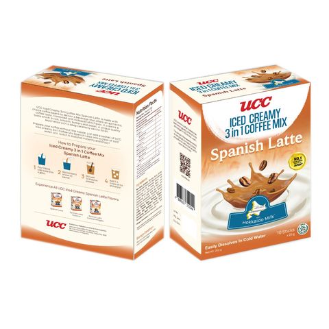 Ucc 3 in 1 Iced Creamy Spanish Latte Original 250g delivery in the Philippines | foodpanda