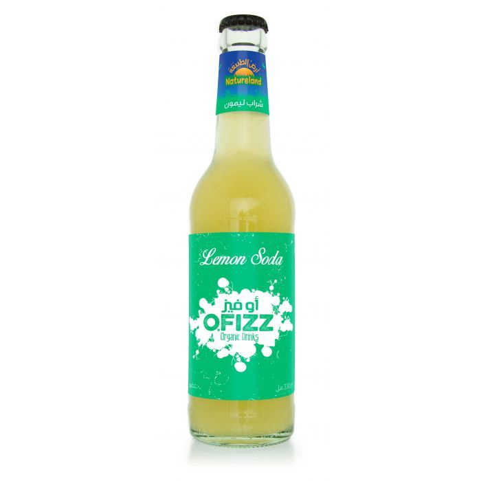Buy Natureland O'Fizz Lemon Soda 330 ml Online in Kuwait | Talabat Kuwait
