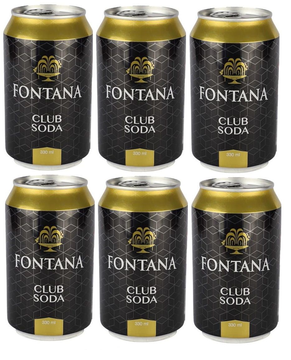 Buy Fontana Soda 330 ml x 6 Pcs Online in Bahrain | Talabat Bahrain