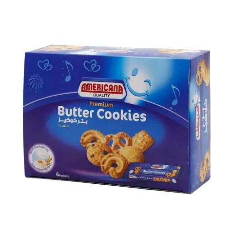 Buy Americana Butter Cookies 100 g 5 + 1 Free Online in Bahrain ...