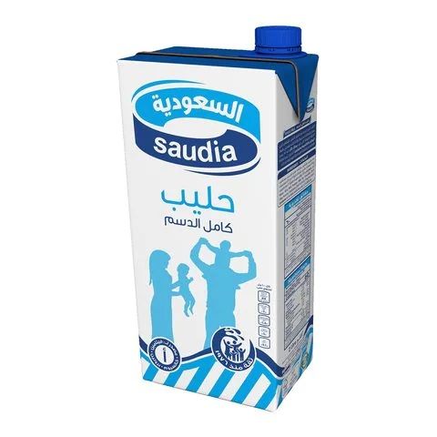 Buy Saudia Whole Milk Full Fat 2 L Online in Jordan | Talabat Jordan