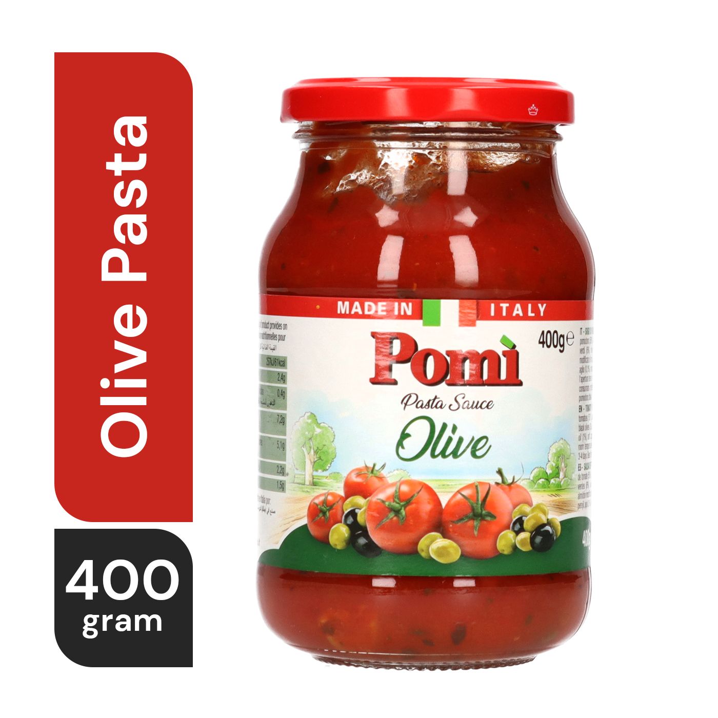 Buy Pomi Olive Pasta Sauce 400 g Online in UAE | Talabat UAE