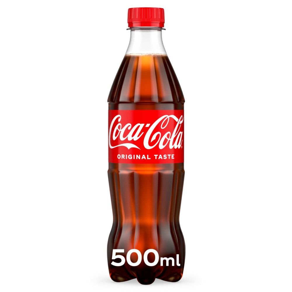 Buy Coca-Cola Original Taste Carbonated Soft Drink Pet, 500ml Online in ...