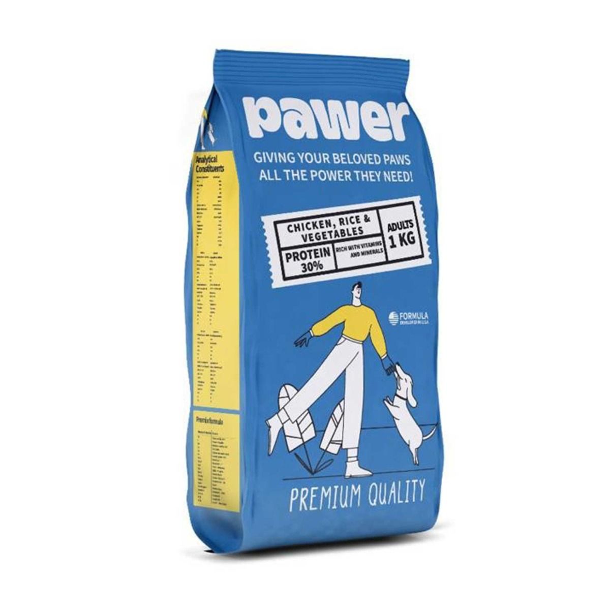 Buy Pawer Dog Food Adults 1 Kg Online in Egypt | Talabat Egypt