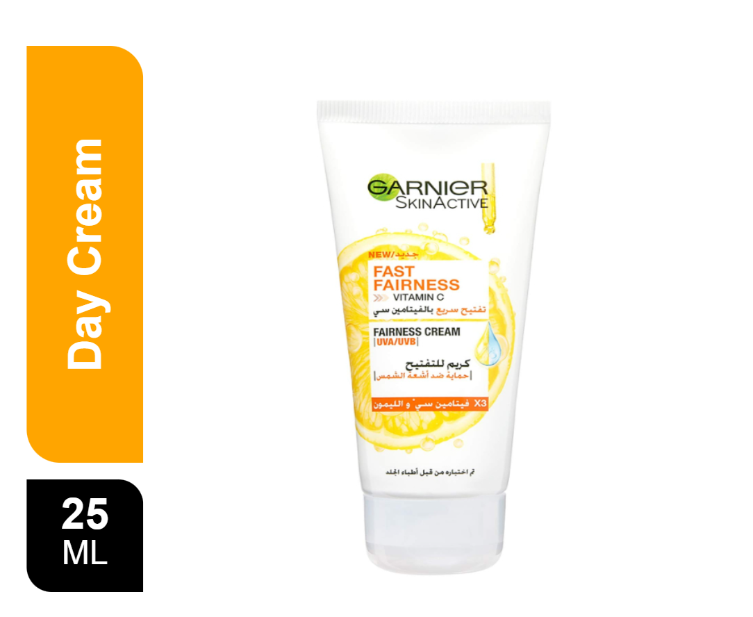 Buy Garnier Skin Active Fast Fairness Day Cream, 25ml Online in Egypt ...