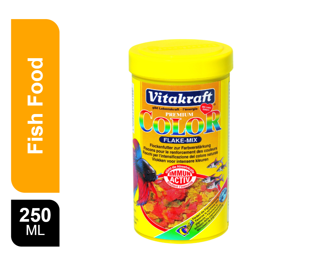 Buy Vitakraft Color Flake-Mix 250 ml Online in Kuwait | Talabat Kuwait