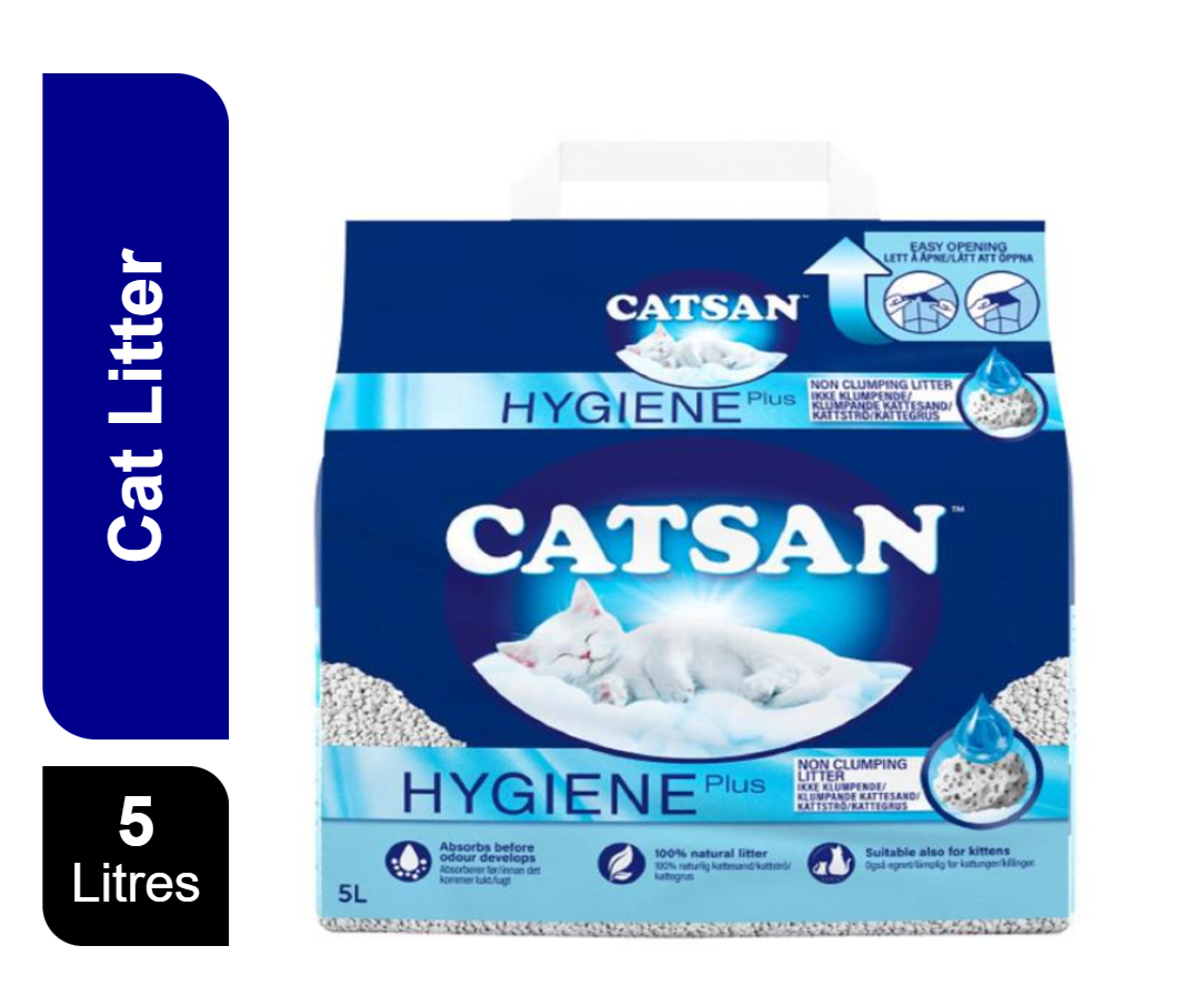 Buy Catsan Hygiene Cat Litter, 5L Online in Bahrain | Talabat Bahrain