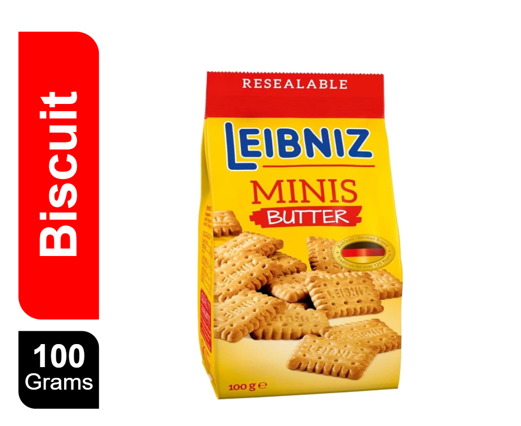 Buy Bahlsen Leibniz Minis Butter Biscuits, 100g Online in Bahrain ...
