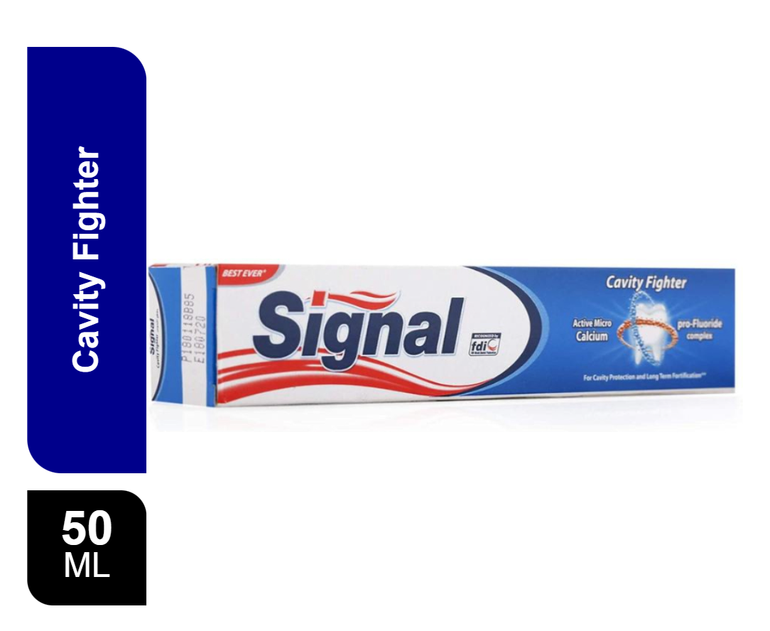 Buy Signal Cavity Fighter Toothpaste, 50ml Online in Egypt | Talabat Egypt