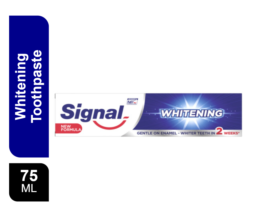 Buy Signal Toothpaste Whitening, 75ml Online in Bahrain | Talabat Bahrain