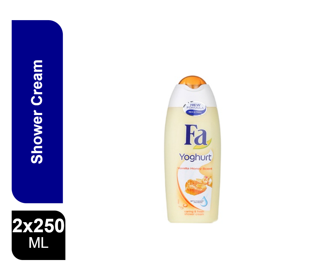 Buy Fa Shower Cream Vanila Honey 250 ml x 2 Pcs Online in Bahrain ...