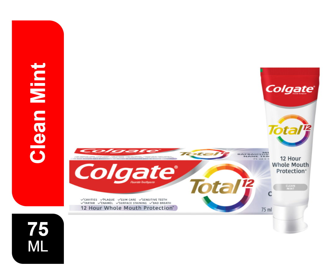 Buy Colgate Total Clean Mint Toothpaste 75ml (1 Piece) Online in ...