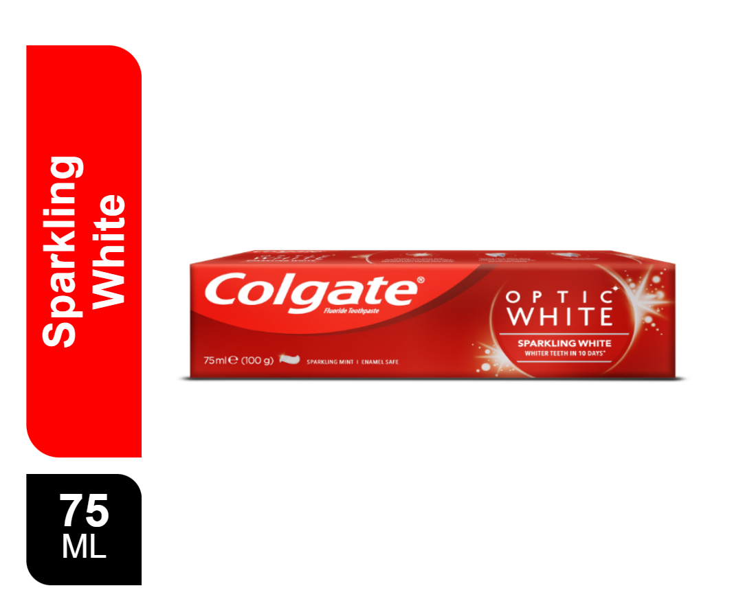 Buy Colgate Optic White Sparkling White Whitening Toothpaste 75 Ml 1 Pc ...