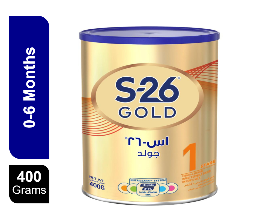 Buy S-26 Gold Stage 1 Infant Formula From 0-6 Months, 400g Online in ...