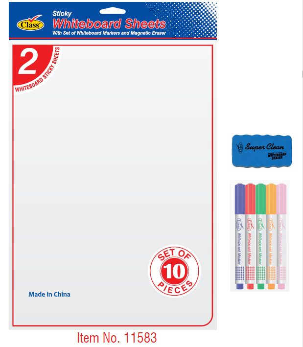 Buy Class Stickable White Board, 10x1 Online in Kuwait | Talabat Kuwait