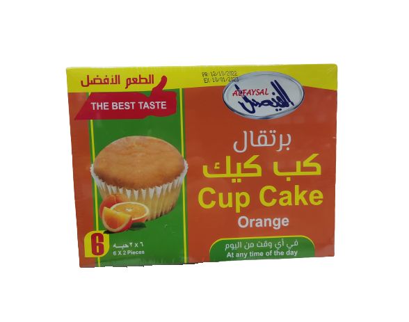 Buy Al Faisal Cupcake Orang 2x6, 390g Online in Kuwait | Talabat Kuwait