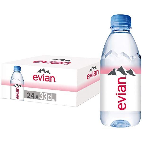 Buy Evian Mineral Water Bottle Prestige, 24x330ml Online in Bahrain ...