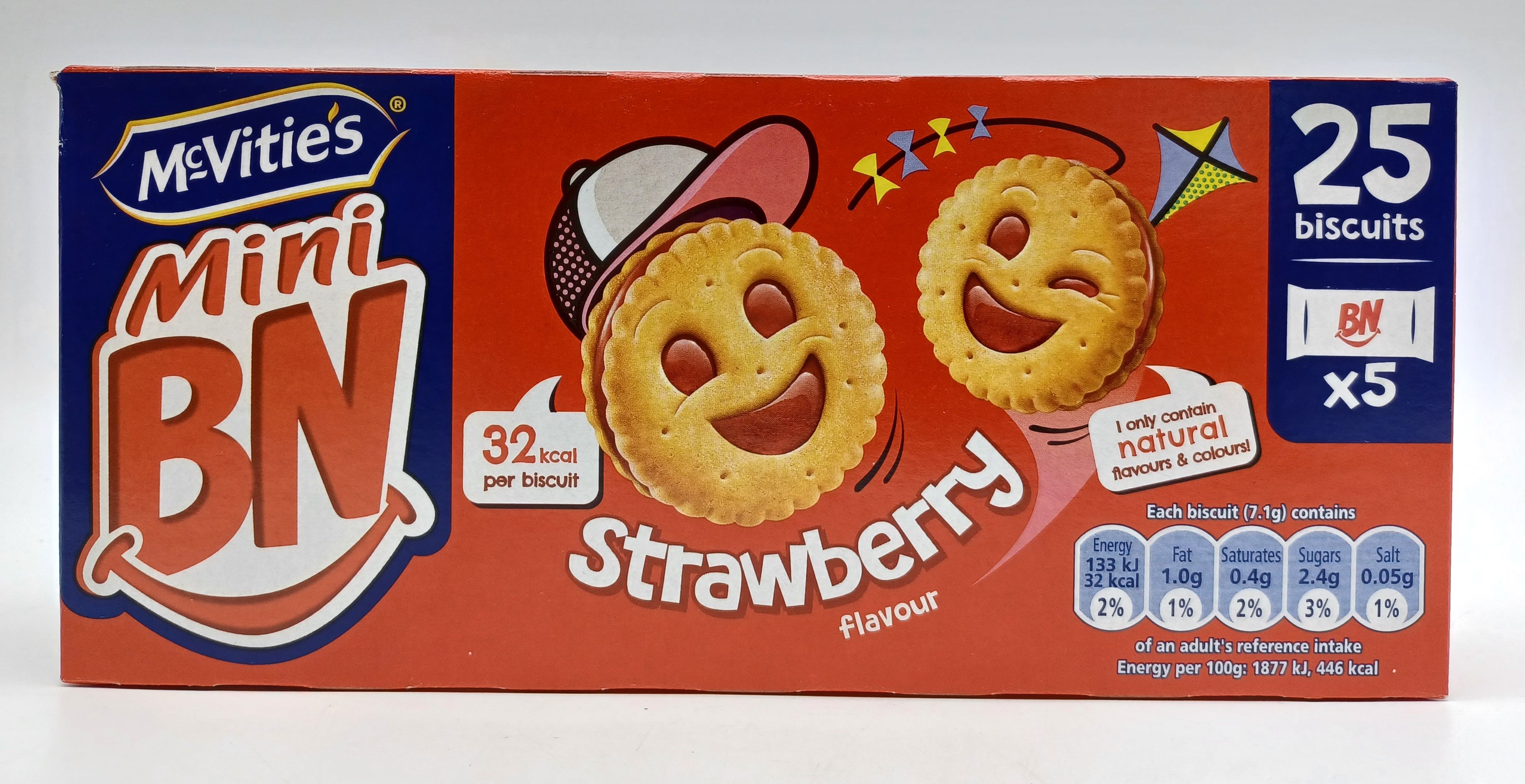 Buy McVities Mini BN Strawberry Biscuits 175 g Online in Kuwait ...