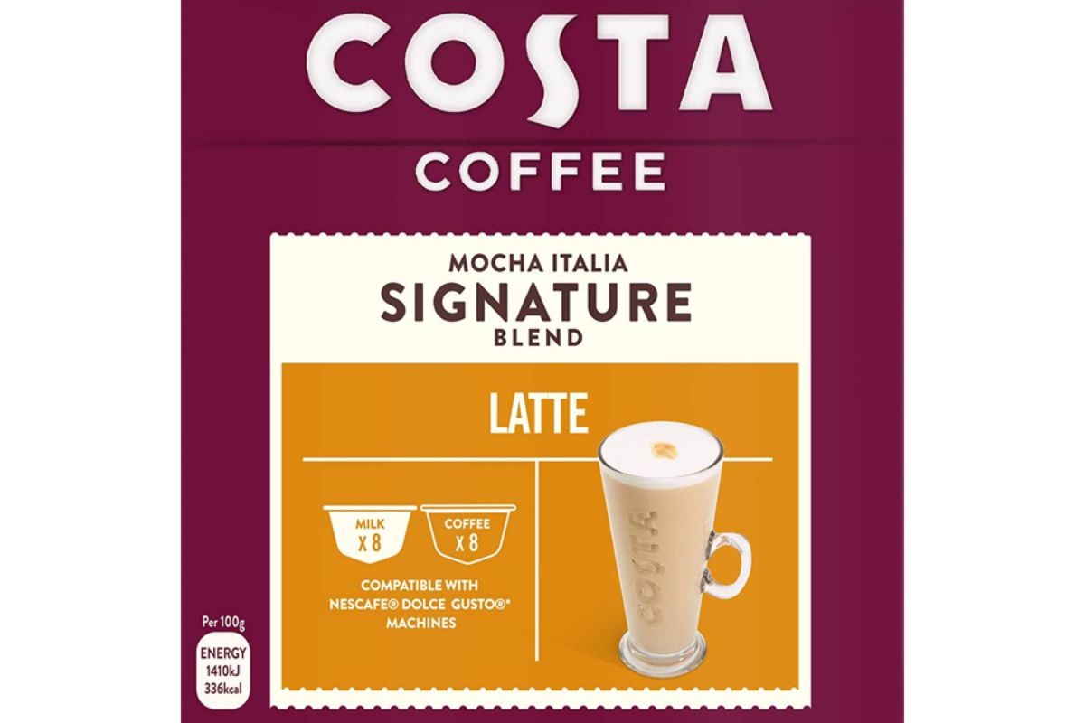 Costa Coffee Instant Cappuccino Millionaires Moca