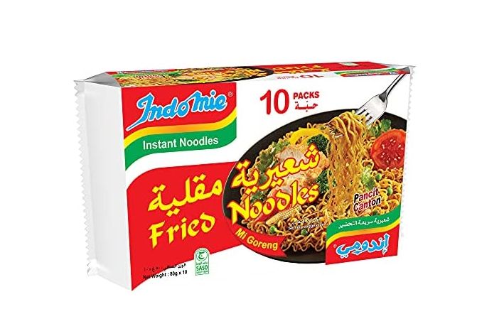 Buy Indomie Fried Noodles 82g x 10 Online in Kuwait | Talabat Kuwait