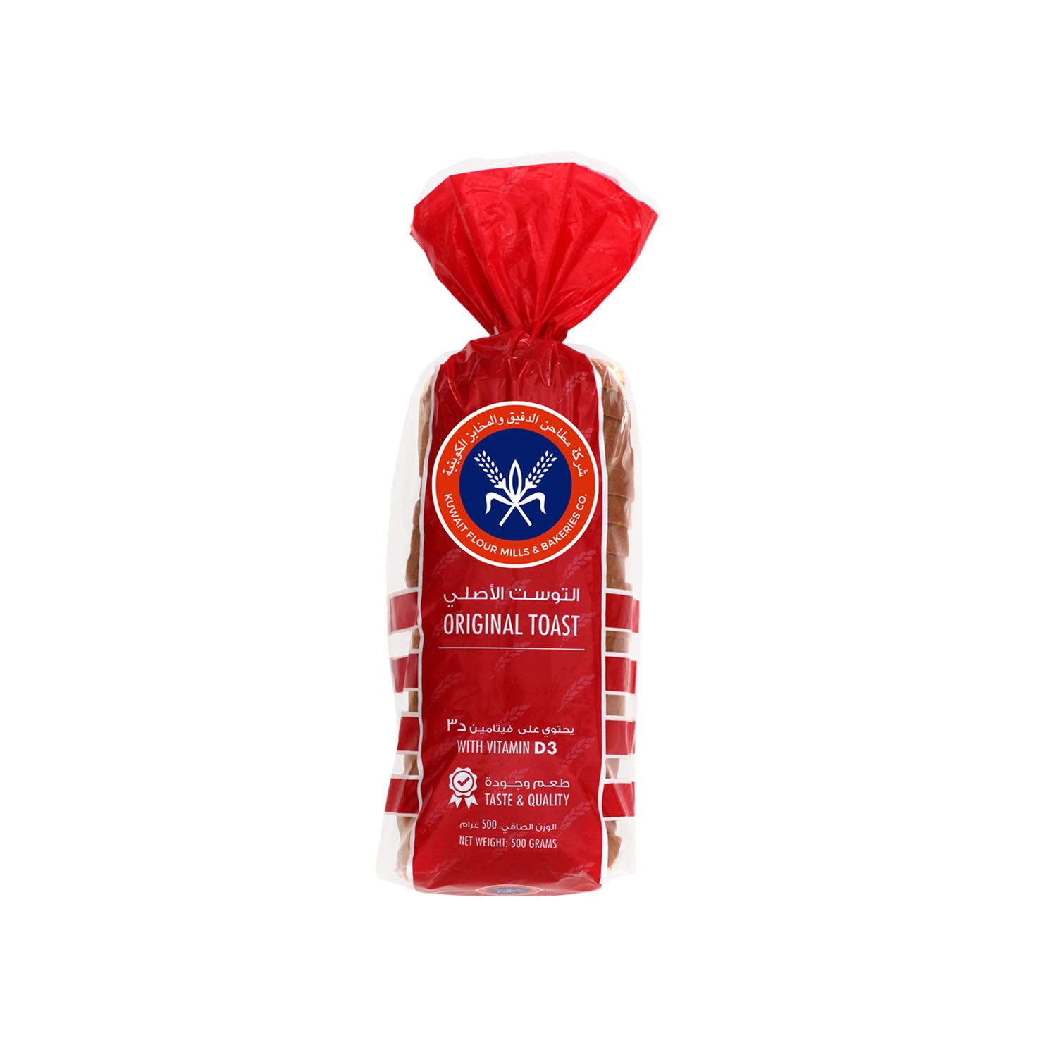 Buy KFM Original Toast 500g, With Vitamin D3 Online in Kuwait | Talabat ...
