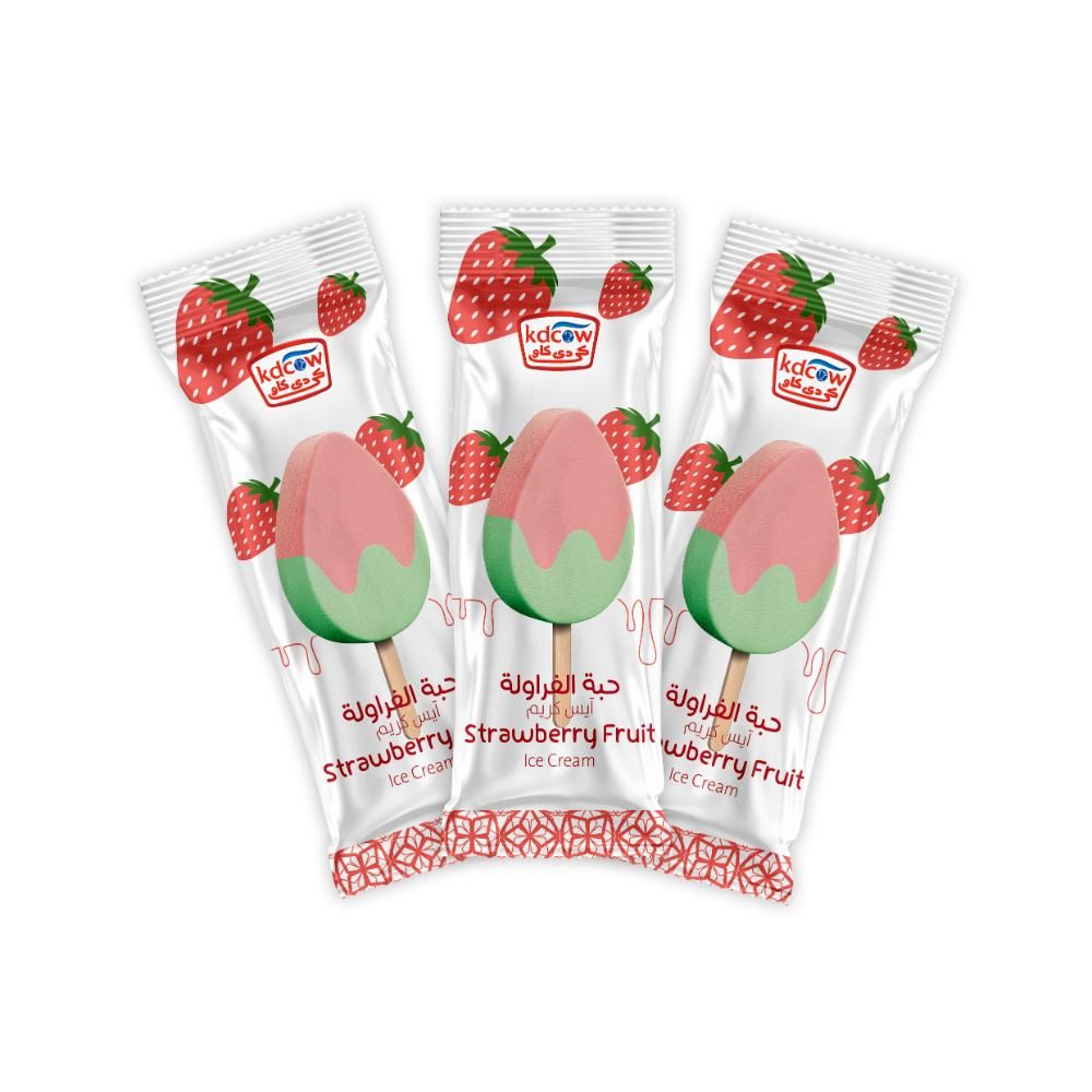 Buy Kdcow Ice Cream Stick Strawberry Fruit 60 Ml Online in Kuwait ...
