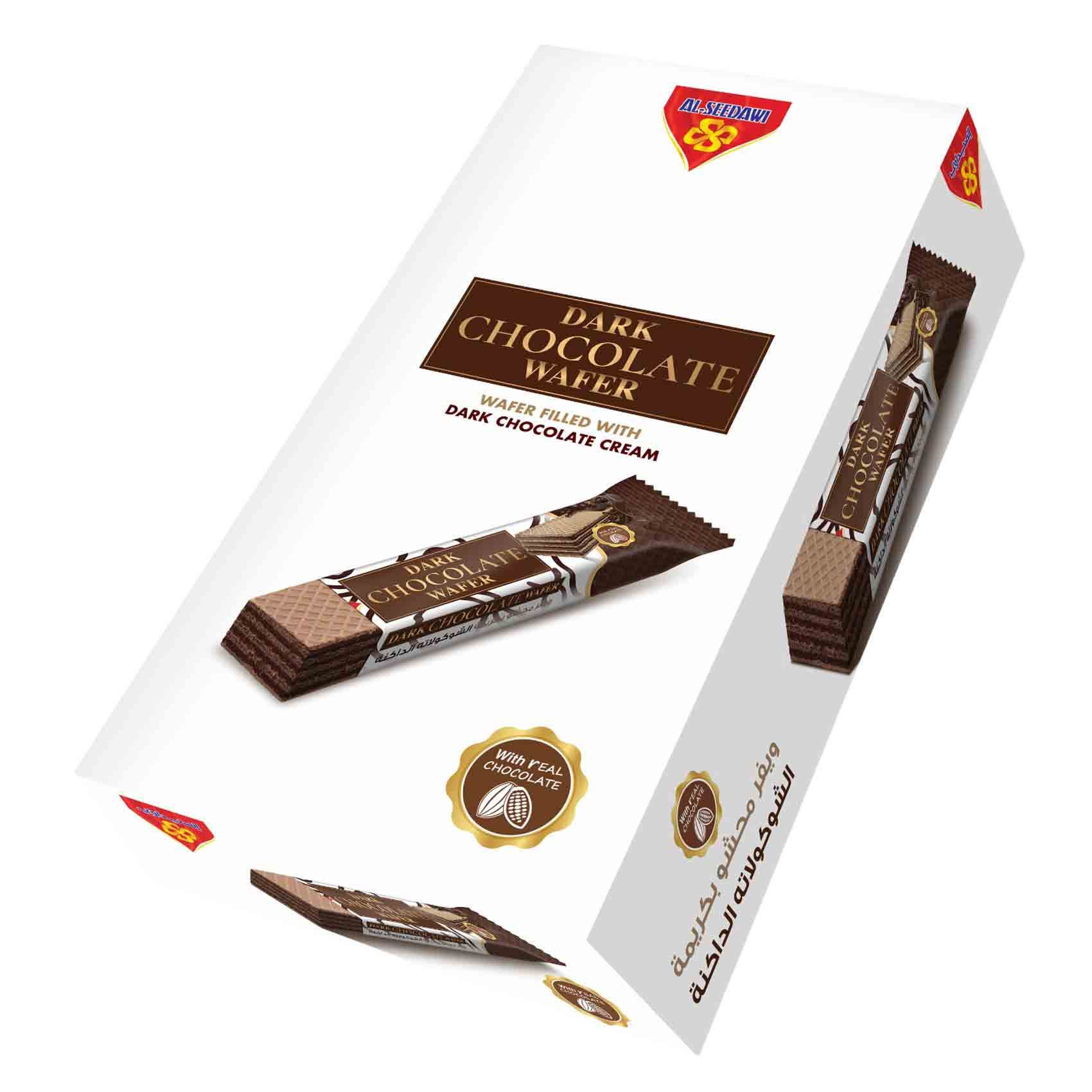 Buy Al-Seedawi Dark Chocolate Wafer 480 g Online in Kuwait | Talabat Kuwait