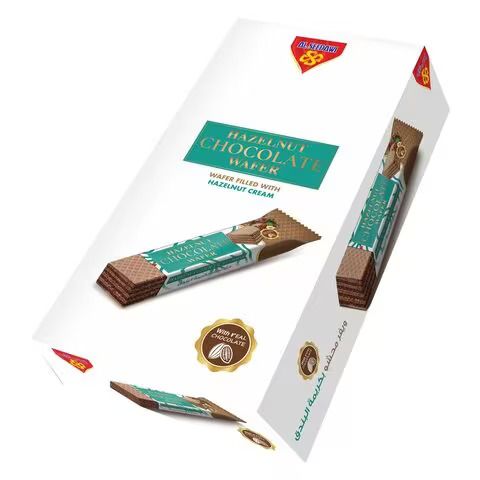 اشترِ Al-Seedawi Hazelnut Chocolate Wafer 24 PCS X 20 g أونلاين في ...