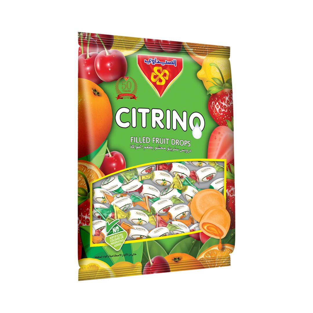 Buy Al-Seedawi Citrino Fruit Filled Drops Candy, 400g Online in Kuwait ...