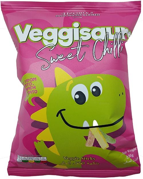 Buy Hectares Veggisaurs Sweet Chilli Sticks 30 g Online in Bahrain ...