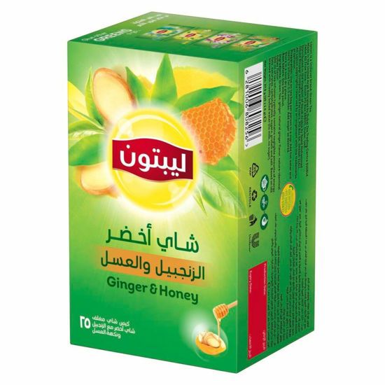 Buy Lipton Green Tea with Ginger & Honey 25 tea bags Online in UAE ...