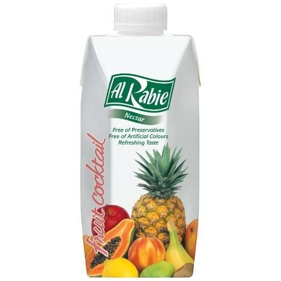 Buy Al Rabie Fruit Cocktail Juice, 330ml Online in Bahrain | Talabat ...