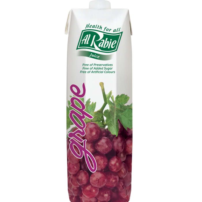 Buy Al Rabie Grape Juice, 1L Online in Jordan | Talabat Jordan