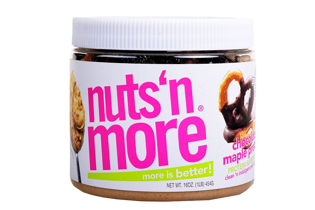 Buy Nuts N More High Protein + Peanut Spread Chocolate Maple Pretzel ...