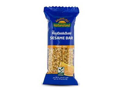 Buy Natureland Orange Sesame Bar 22.5 g Online in Kuwait | Talabat Kuwait