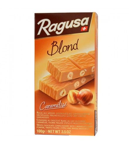 Buy Ragusa Blonde Chocolate 100 g Online in Kuwait | Talabat Kuwait