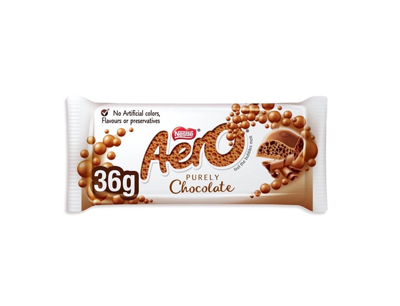 Buy Nestle Aero Bubbly Milk Chocolate Bar, 36g Online in Kuwait ...