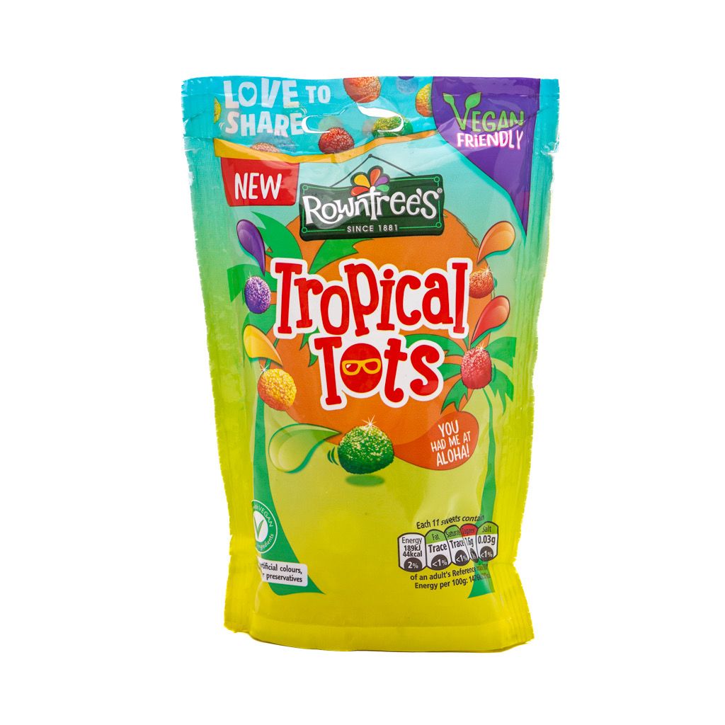 Buy Rowntree's Tropical Tots Pouch 140 g Online in Kuwait | Talabat Kuwait