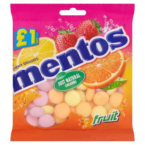 Buy Mentos Candies Bag Fruits 135 g Online in Kuwait | Talabat Kuwait