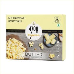 Buy 4700 BC Microwave Popcorn Butter 255 g Pack of 3 Online in Kuwait ...