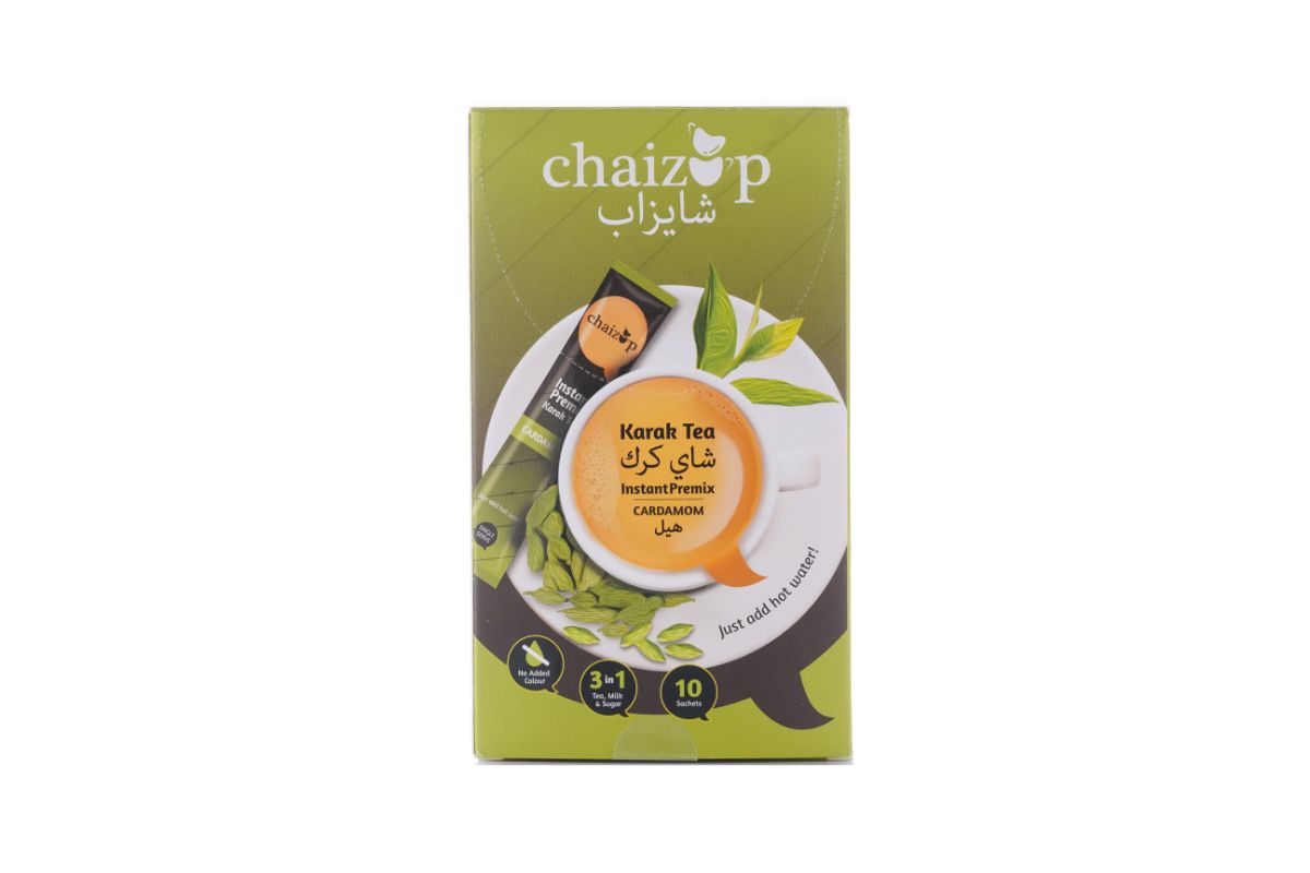 Buy Chaizup Cardamom Instant Karak Tea, 10x20g Online in Bahrain ...