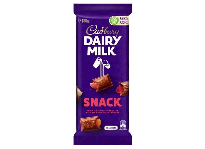 Buy Cadbury Dairy Milk Snack chocolate 180 g Online in Kuwait | Talabat ...